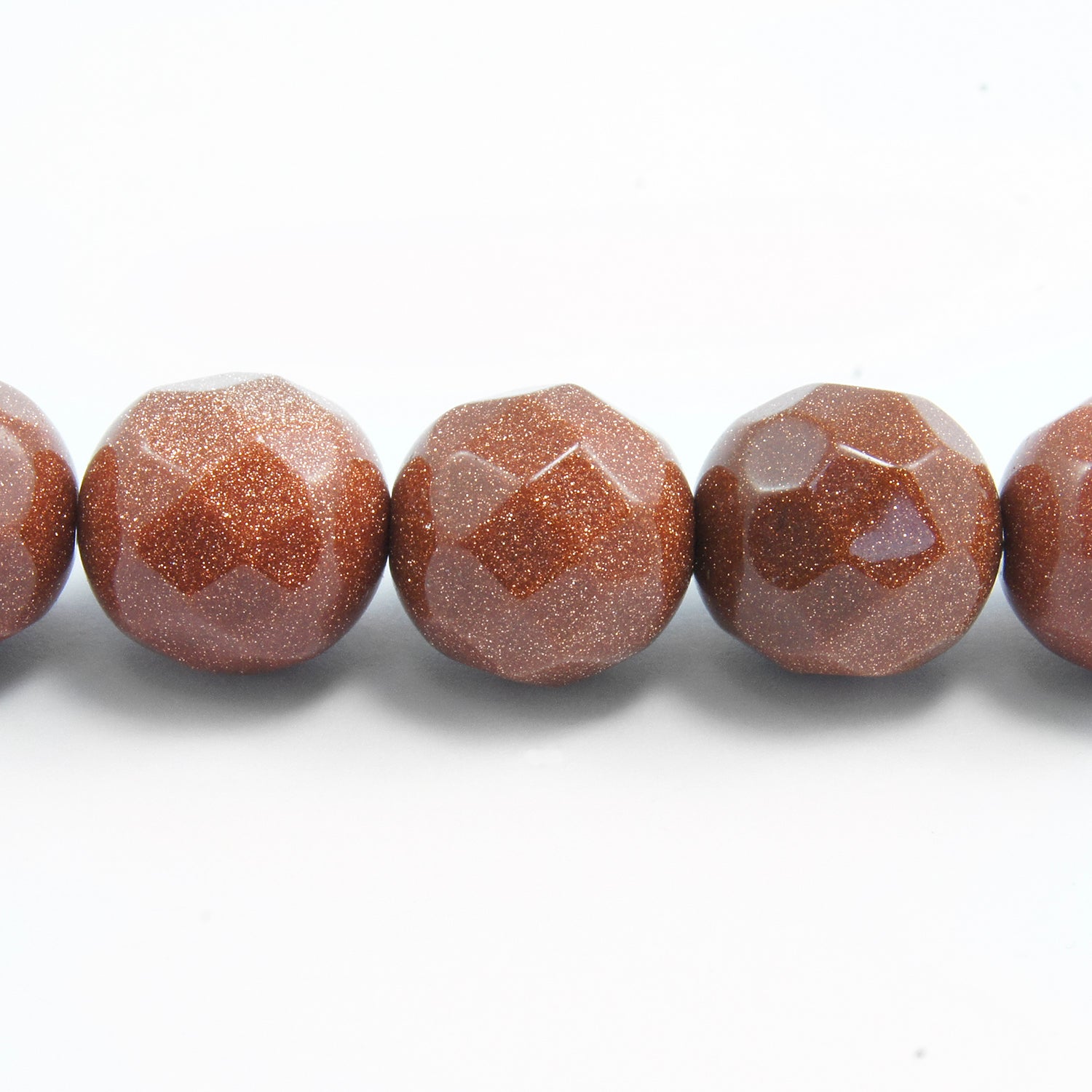 Goldstone Faceted – Bead Time